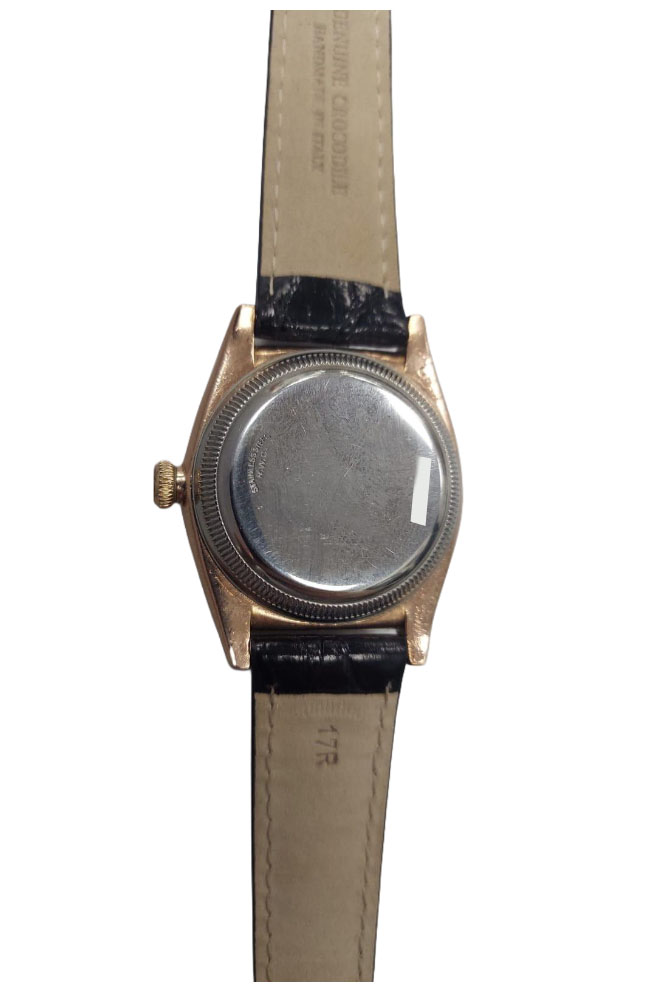 Rolex Oyster Perpetual 32mm 12345 14K Rose Gold/Stainless Steel Unisex ...